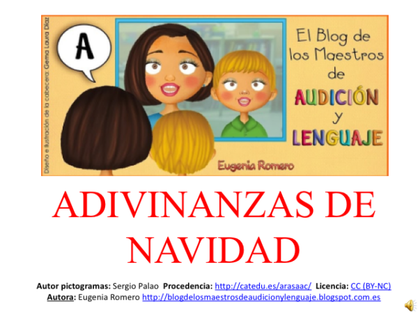 ADIVINANZAS SOBRE LA NAVIDAD – Maestros de Audición y Lenguaje