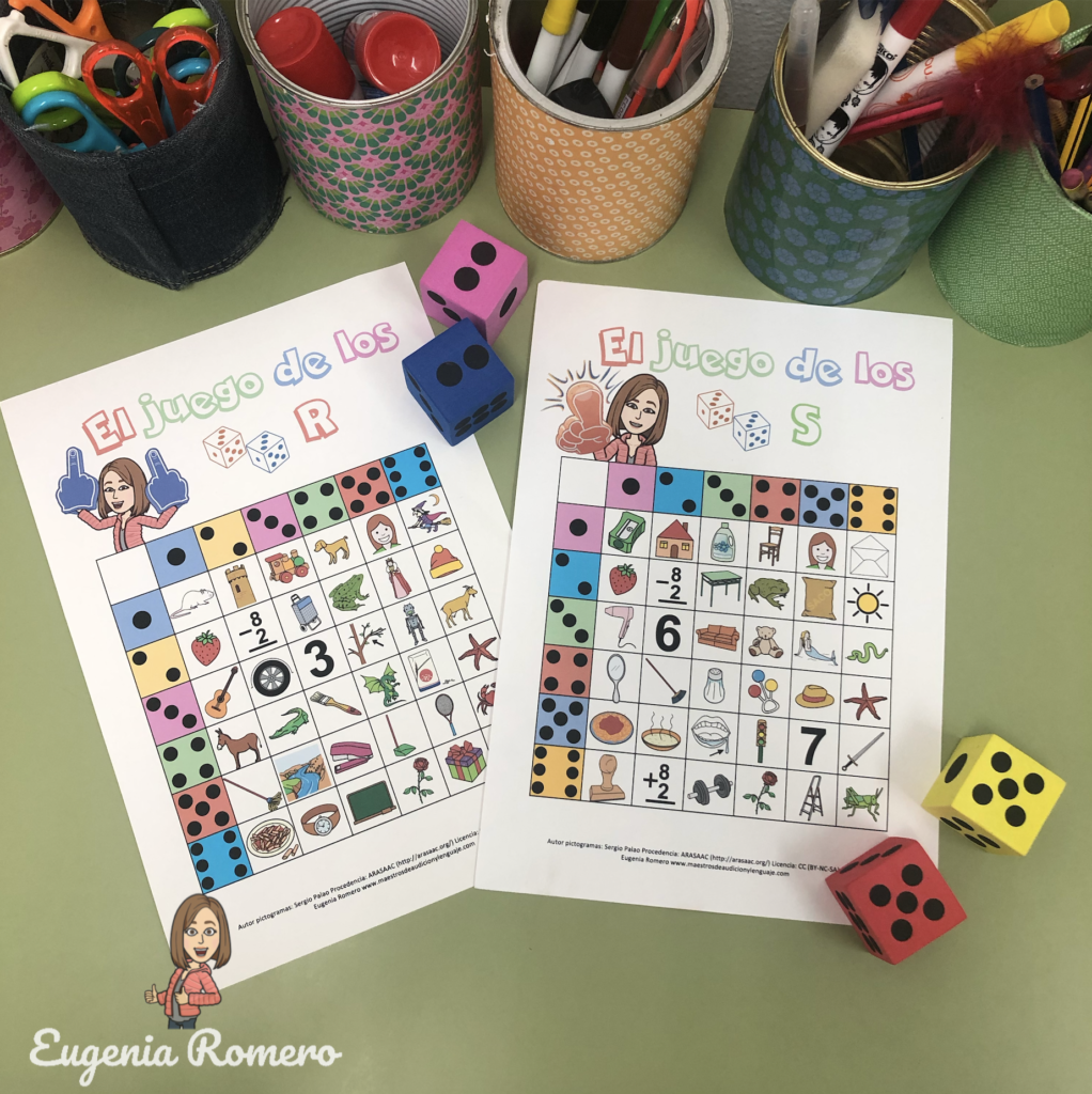 EL JUEGO DE LOS DADOS FONÉTICOS – Maestros de Audición y Lenguaje